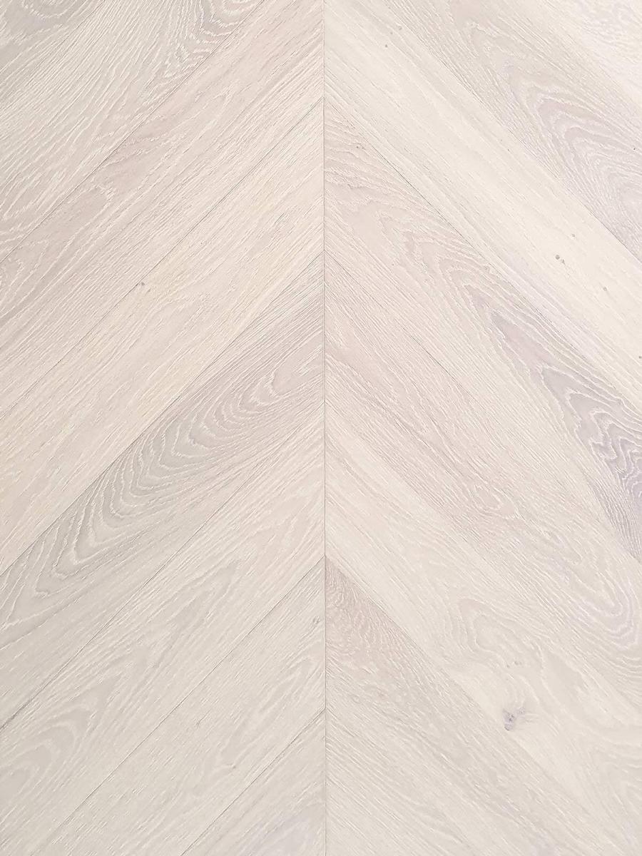 Chevron Timber Flooring - by Milton Lane